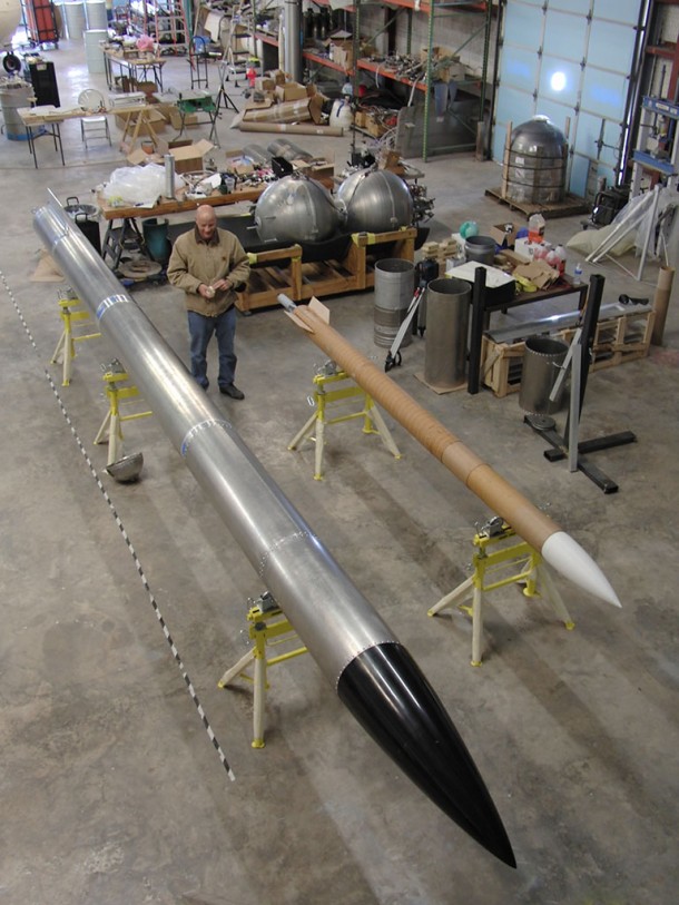 Armadillo Aerospace Developing a Tube Rocket | International Space ...